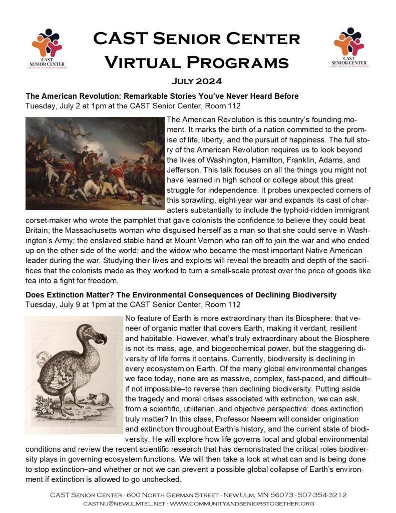 Documentary Programs – Community and Seniors Together